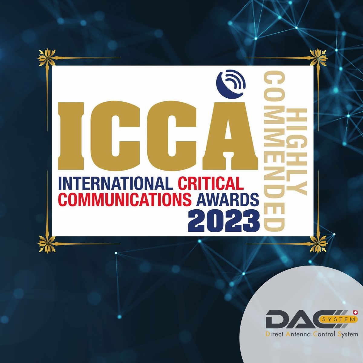 CCW 2023 participation – DAC System – Direct Antenna Control System